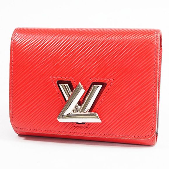 Louis Vuitton | Bags | Portefeuilletwist Compact Twist Lock Epi Leather ...
